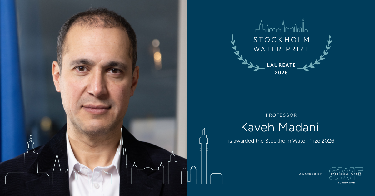 Lund alum receives the world’s most prestigious water prize – The ...